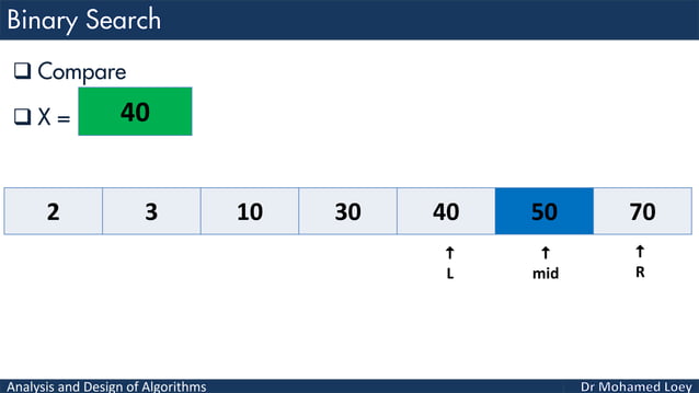 Algorithms Lecture 6: Searching Algorithms | PPT Algorithms Lecture 6: Searching Algorithms | PPT