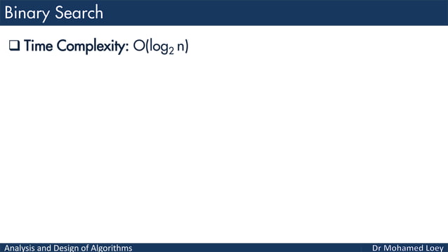 Algorithms Lecture 6 Searching Algorithms Pdf