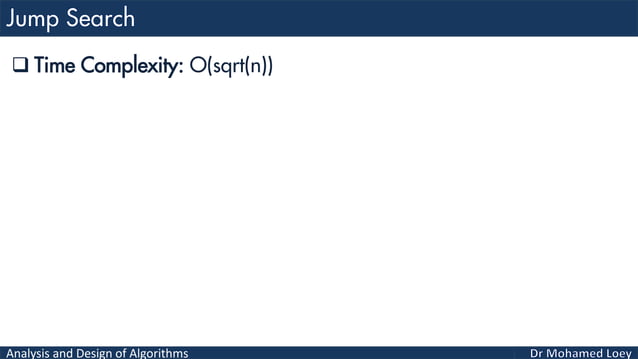 Algorithms Lecture 6 Searching Algorithms Ppt