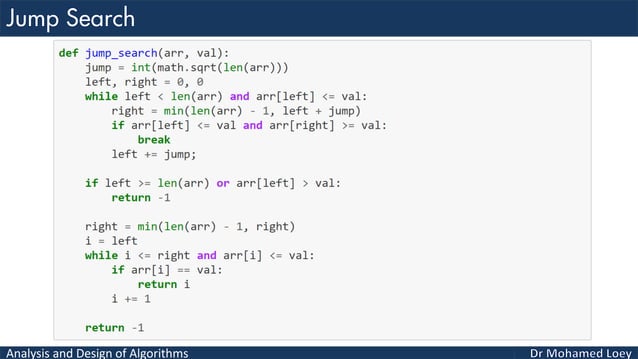 Algorithms Lecture 6 Searching Algorithms Ppt 3661