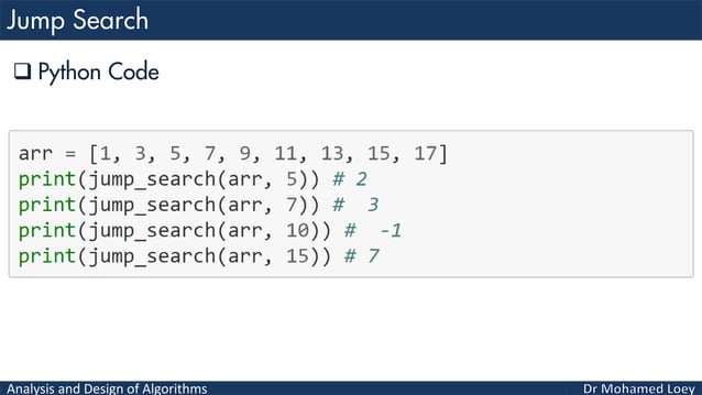Algorithms Lecture 6 Searching Algorithms Ppt 