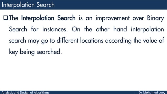 Algorithms Lecture 6: Searching Algorithms | PDF Algorithms Lecture 6: Searching Algorithms | PDF