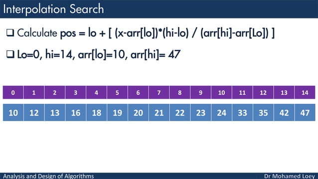 Algorithms Lecture 6: Searching Algorithms | PPT Algorithms Lecture 6: Searching Algorithms | PPT