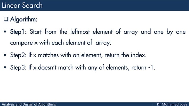 Algorithms Lecture 6: Searching Algorithms | PDF Algorithms Lecture 6: Searching Algorithms | PDF
