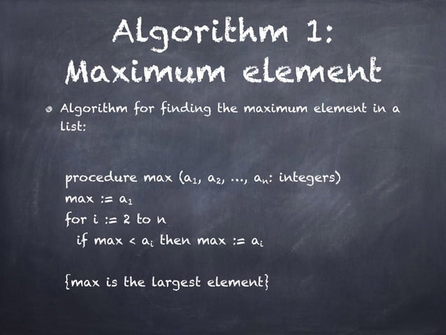 Algorithms - Aaron Bloomfield | PPT