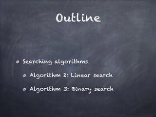 Algorithms - Aaron Bloomfield | PPT
