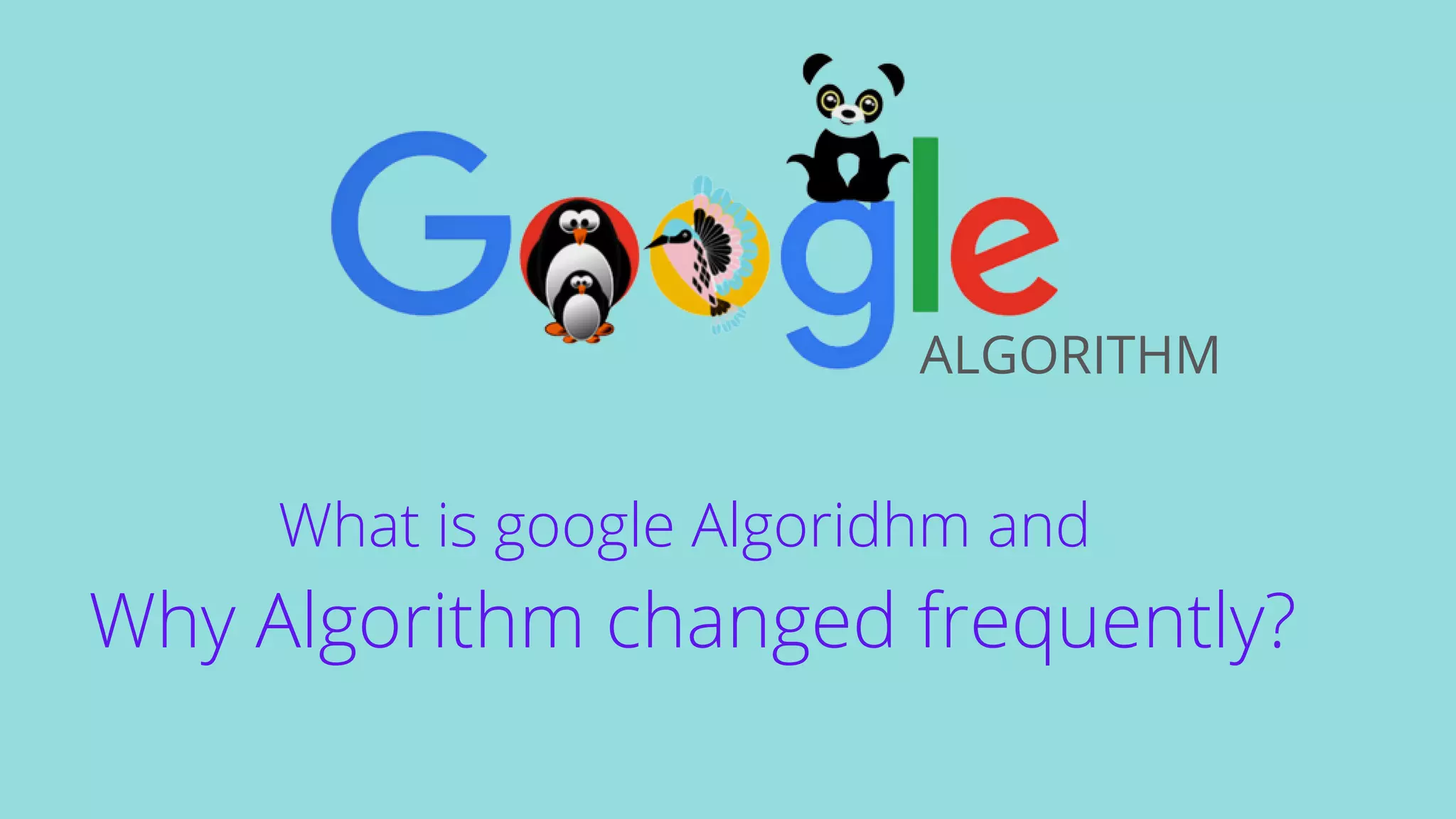 Algorithms and digital marketing | PPT