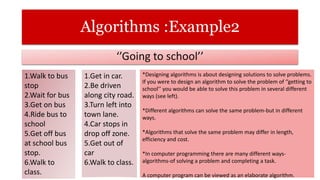 Algorithms and flow chart | PPTX