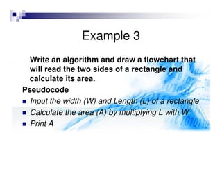 Algorithms and flowcharts | PPT