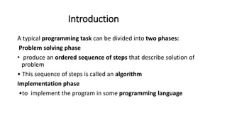 Algorithms and flow charts | PPT