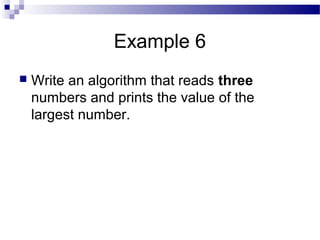 Algorithmsandflowcharts1 | PPT