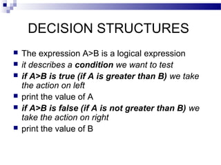 Algorithms and flowcharts ppt (seminar presentation).. | PPT