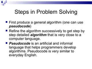Algorithms and flowcharts ppt (seminar presentation).. | PPT