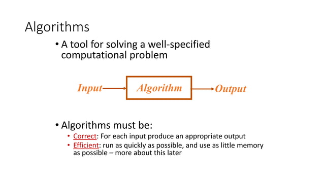 Algorithms and problem solving.pptx | Programming Languages | Computing