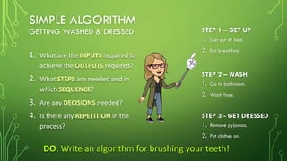 Algorithms and Programming | PPTX