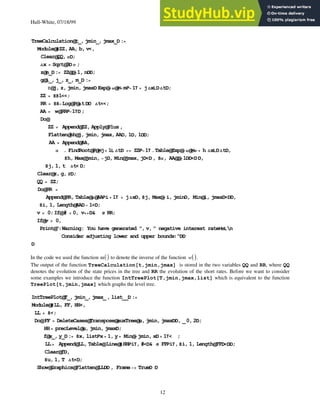Algorithms Behind Term Structure Models II Hull-White Model | PDF