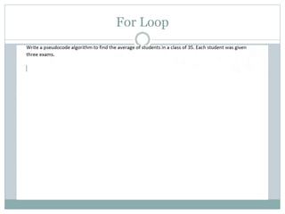 Algorithms examples | PPSX