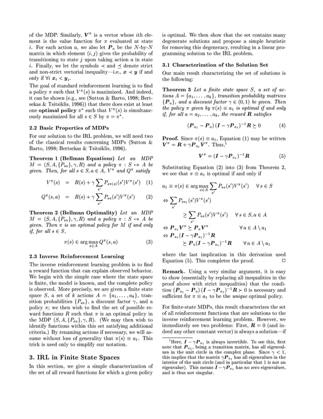 Algorithms for inverse reinforcement learning | PDF