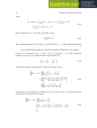 Algorithms For Solving The Variational Inequality Problem Over The Triple Hierarchical Problem | PDF