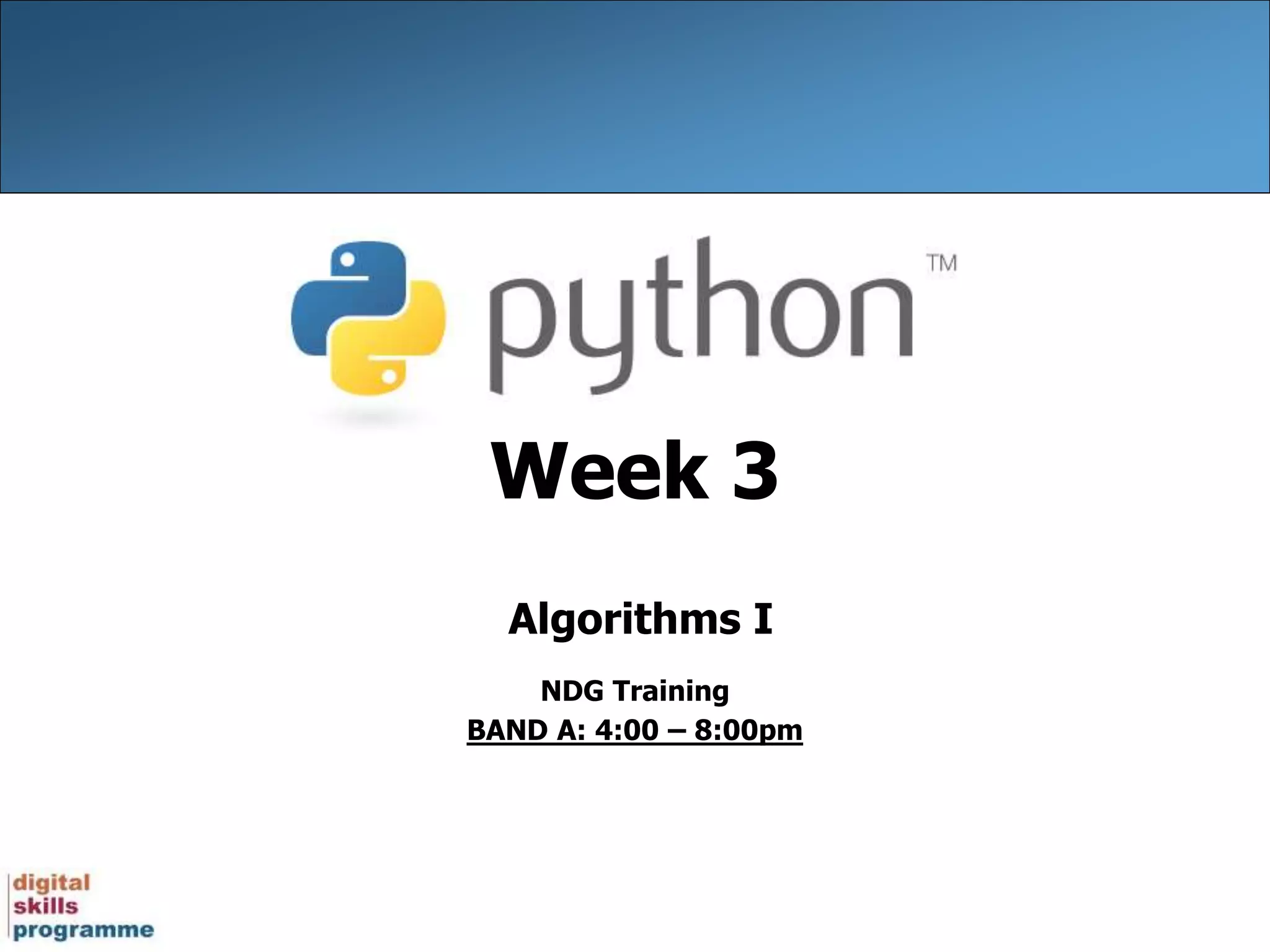 Algorithms Ipptx Programming Languages Computing