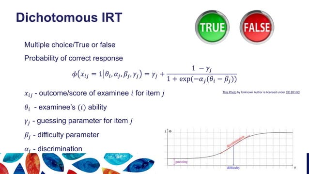 Evaluating Algorithms Using Item Response Theory Ppt
