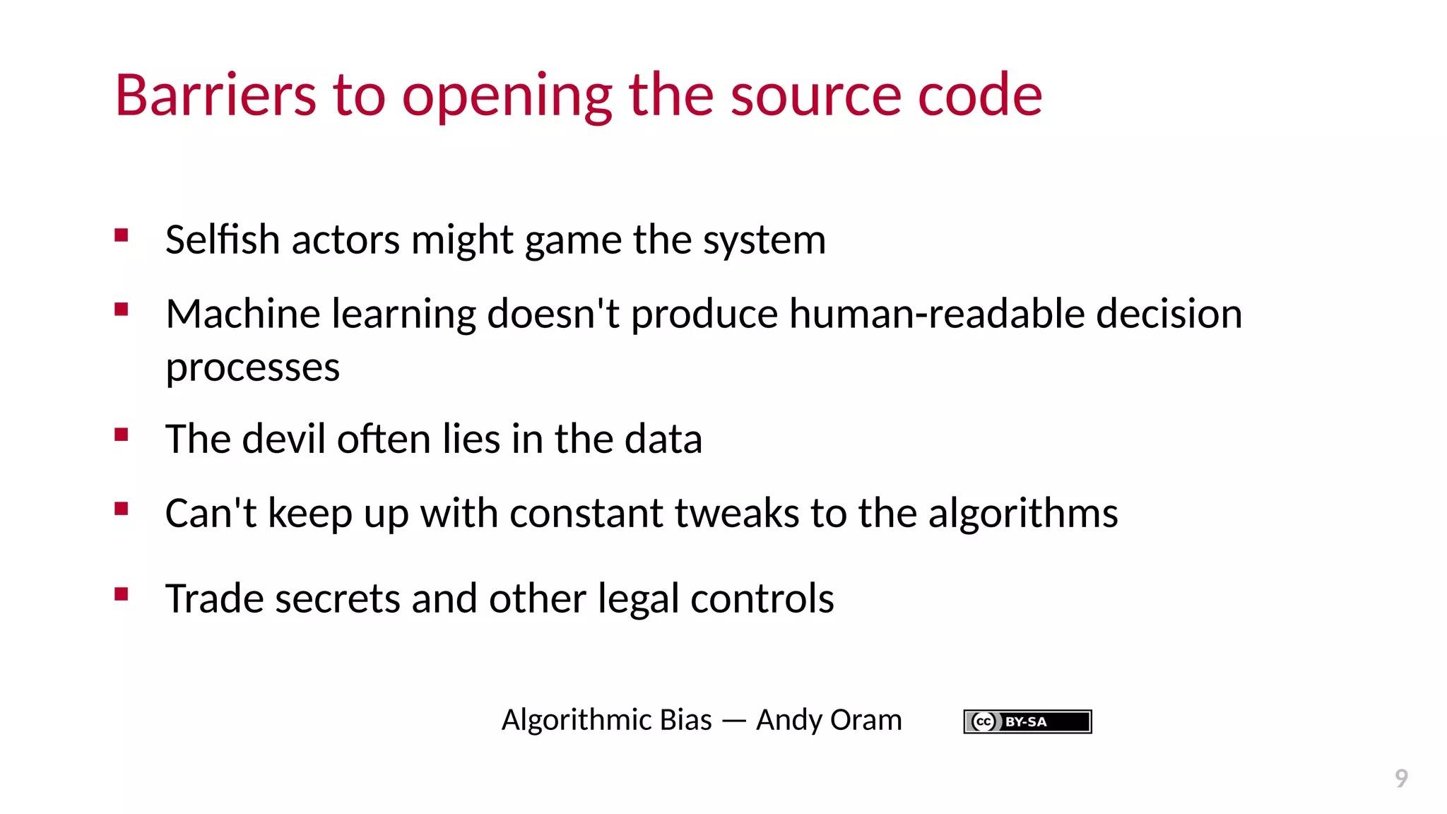 Algorithmic bias: introduction | PPT