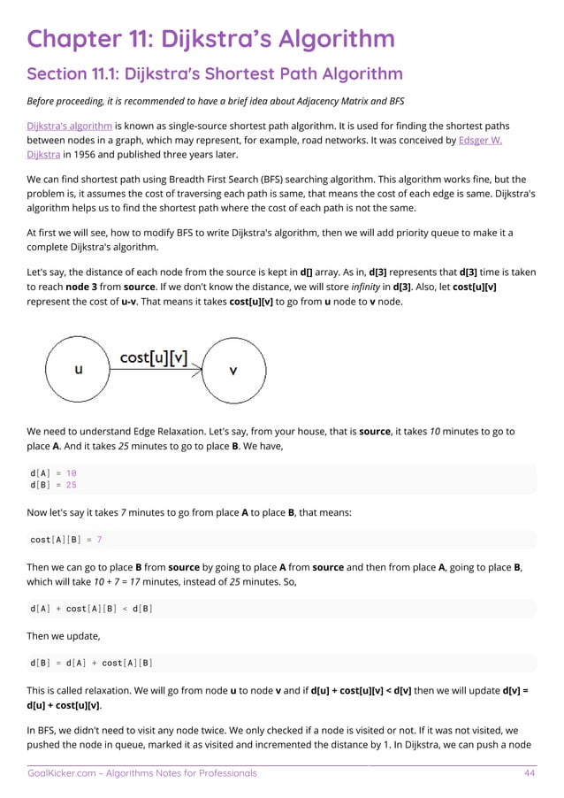 Algorithms notesforprofessionals | PDF