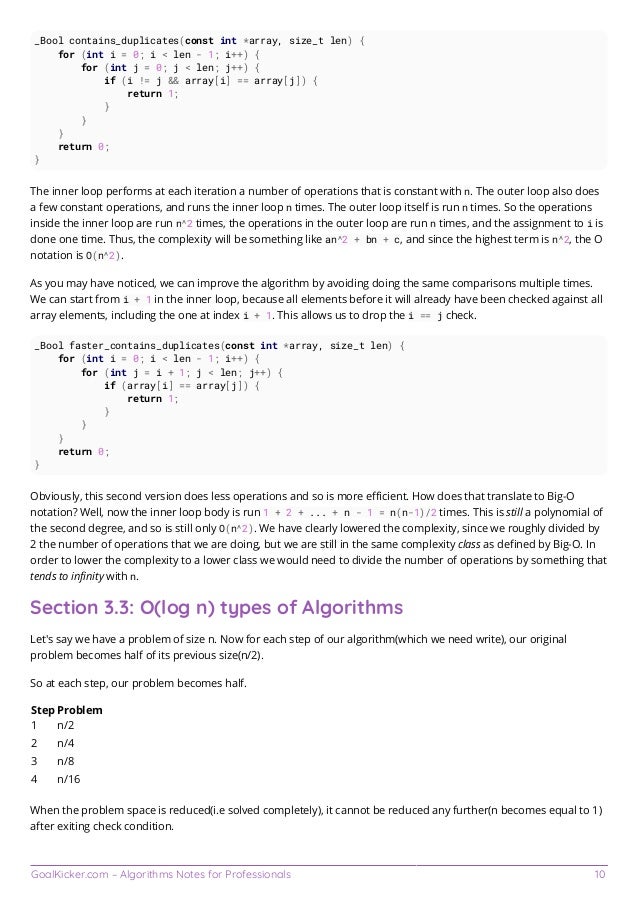 Algorithms notesforprofessionals