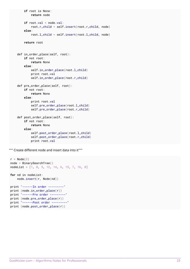 Algorithms notes for professionals | PDF