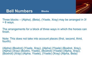 Algorithms presentation on Path Matrix, Bell Number and Sorting | PPT
