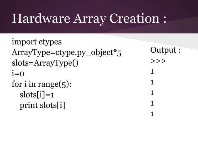 Algorithms Python Arraylistmatrix Ppt