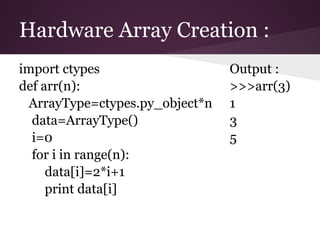 Algorithms python arraylistmatrix | PDF