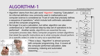 Algorithms that changed the future | PPT
