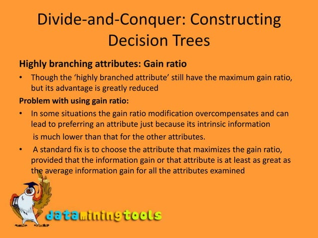 WEKA: Algorithms The Basic Methods | PPTX