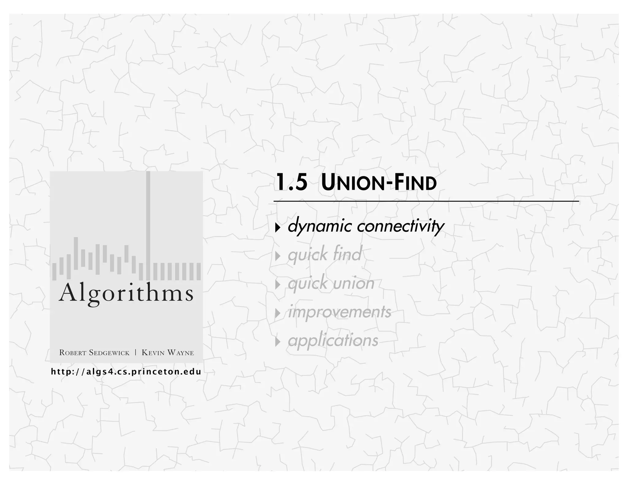 Algorithms, Union Find | PDF