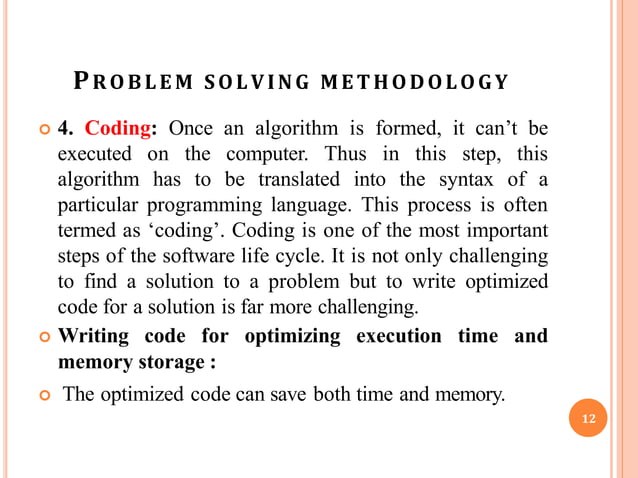 Algorithm To Programspptx Programming Languages Computing 6110