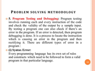 Algorithm to programs.pptx | Programming Languages | Computing