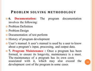 Algorithm to programs.pptx | Programming Languages | Computing