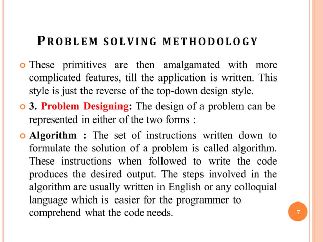 Algorithm to programs.pptx | Programming Languages | Computing