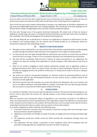 ALGORITHM VISUALIZER | PDF