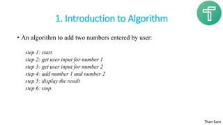 Algorithm week2(technovation) | PPT
