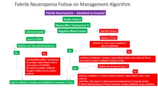 Algorithm FEBRILE Neutropenia in patients with Cancer .pptx