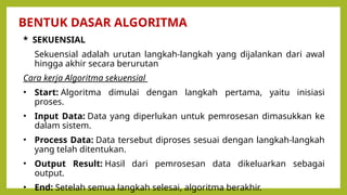 belajar algoritmaaaa bersama kelas 10 tkj | PPTX