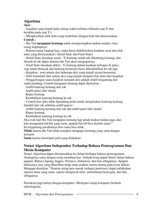Algoritma dan-pemrograman | PDF