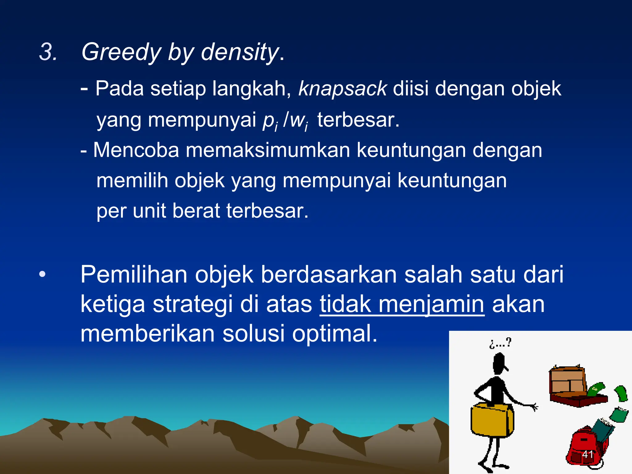 Algoritma-Greedy- Untuk Pengambilan Keputusan | PPT
