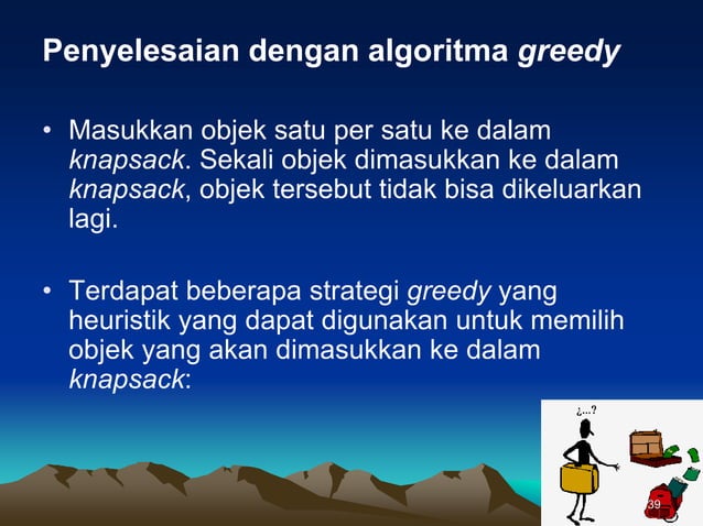 Algoritma-Greedy- Untuk Pengambilan Keputusan | PPT