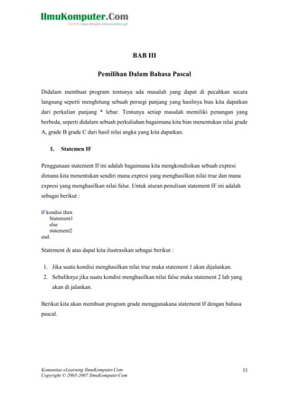 Algoritma pemrograman-dalam-bahasa-pascal | PDF