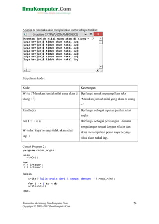 Algoritma pemrograman-dalam-bahasa-pascal | PDF