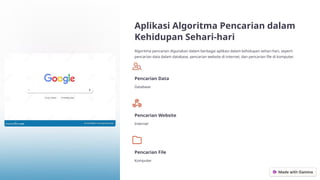 Algoritma-Pencarian.pptx informatika sma | PPTX