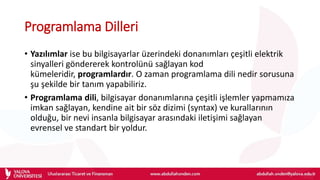 Algoritma - akış diyagramları - sözde kod | PPTX